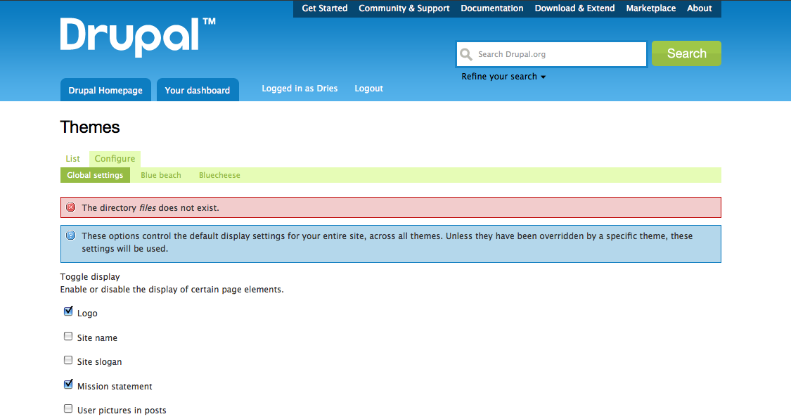 [not in use] Theming Tasks for Drupal.org redesign | Drupal Groups